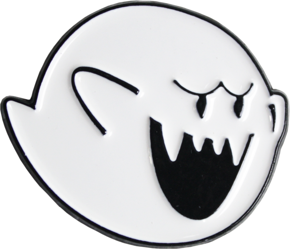 Enamel Pin: Super Mario Bros. - Boo – Fun Box Monster Emporium