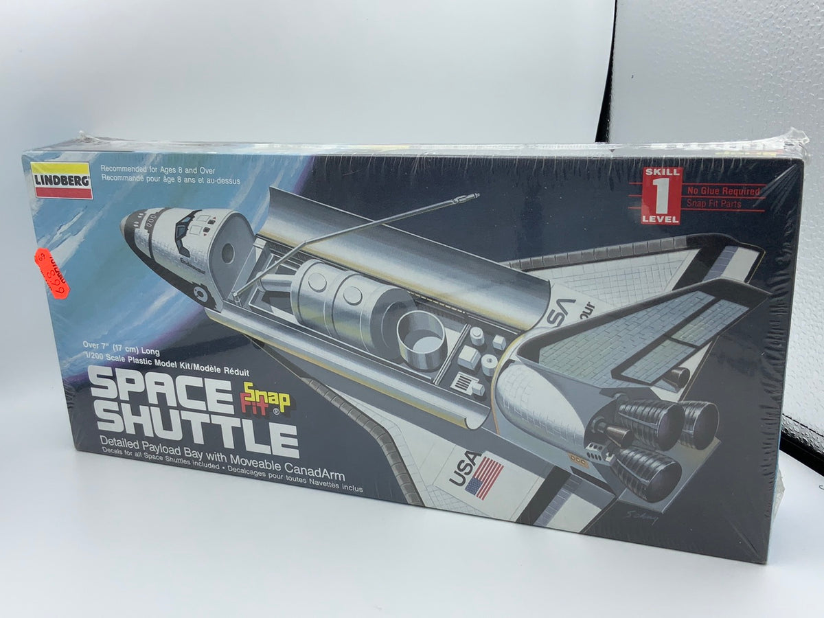Lindberg Space Shuttle Snap Fit 1/200 Scale MISB Model Kit – Fun Box ...