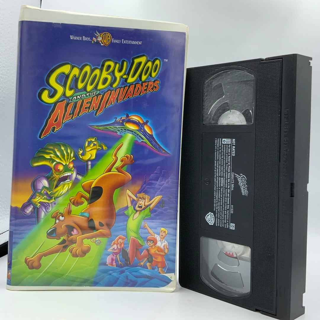 Scooby Doo and the Alien Invaders VHS Clamshell Case – Fun Box Monster ...