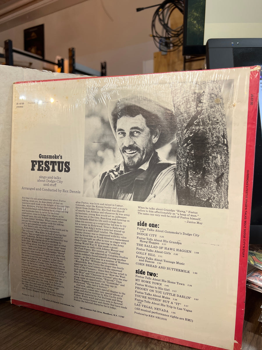 Gunsmoke's Festus Sings 'N Talks 'Bout Dodge City 'N Stuff – Fun Box ...