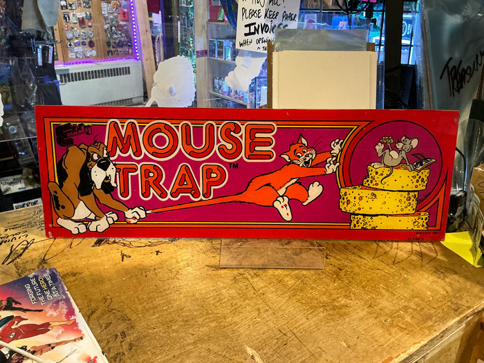 Mouse Trap : Vintage Arcade Marquee Original – Fun Box Monster Emporium