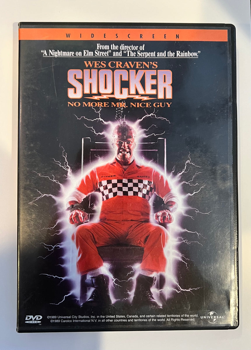 Wes Craven's Shocker DVD (USED) – Fun Box Monster Emporium