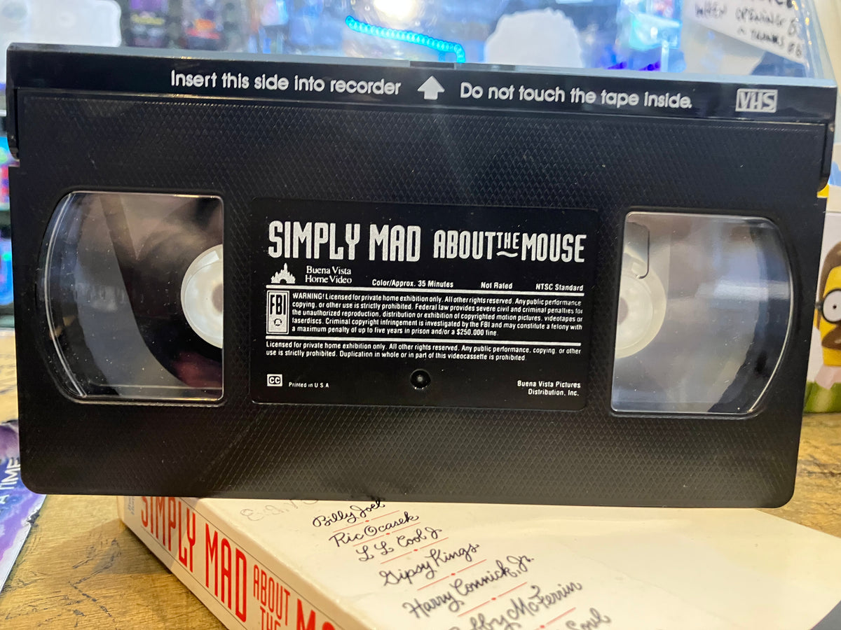 Simply Mad About The Mouse (Loose Vhs) – Fun Box Monster Emporium