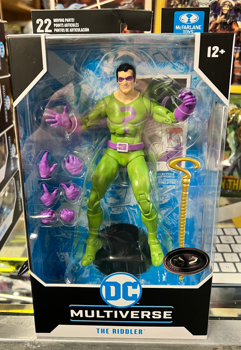 DC Multiverse Riddler Classic 7-Inch Scale Action Figure CHASE Variant ...