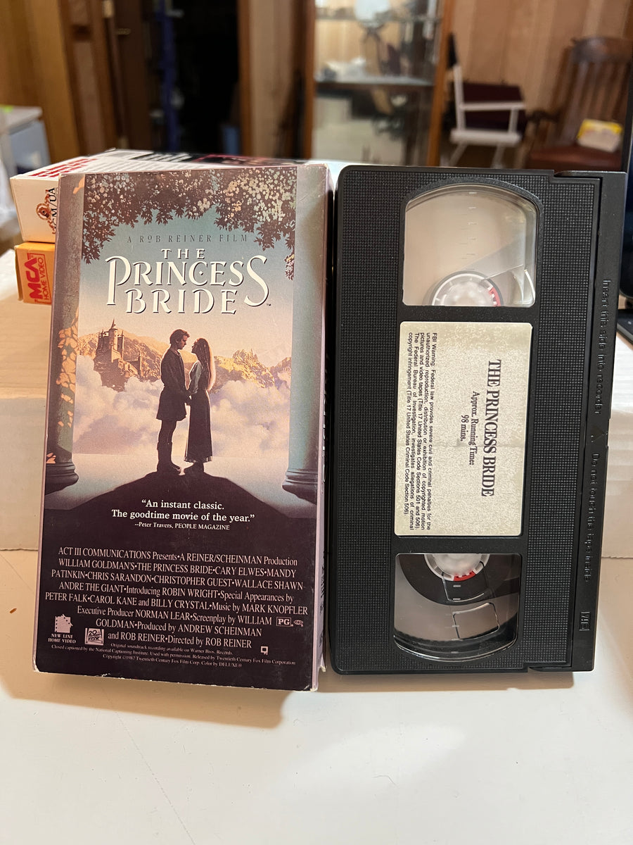 The Princess Bride : VHS New Line Home Video Release – Fun Box Monster ...