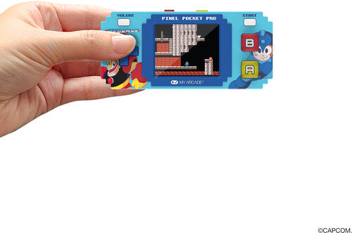 My Arcade - Mega Man Pixel Pocket Pro Portable Handheld Gaming System ...