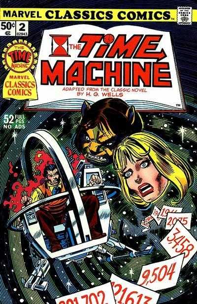 Marvel Classics Comics #2 The Time Machine (1976 Illustrated Classic N ...